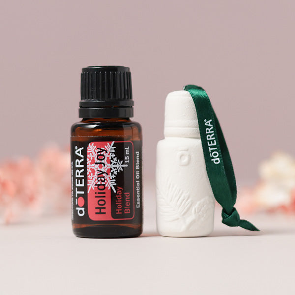 doTERRA Holiday Joy 15ml + Decorative Passive Diffuser – Wild Lotus ...