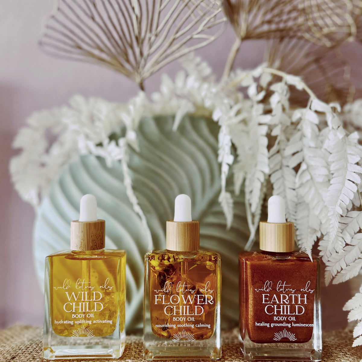 Exquisite Body Oil Collection – Wild Lotus Oils Australia